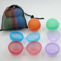 China Reusable Silicone Water Bomb Balls 6cm Food Grade for Kids Pool Beach Games for sale