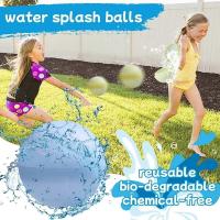 China Reusable Silicone Water Bomb Balls 6cm Food Grade for Kids Pool Beach Games for sale