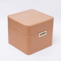 China Square Paper Fibre Drum With Plastic Handles – Easy-To-Carry & Durable Packaging Solution for sale
