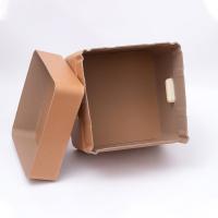 China Square Paper Fibre Drum With Plastic Handles – Easy-To-Carry & Durable Packaging Solution for sale