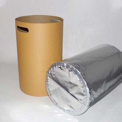 China Customized Fiber Drum For CPE Glue – 283mm Inner Diameter With Easy-Release Bottom Design for sale