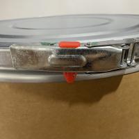 China Disposable Plastic Buckle Plastic Sealing Cap For Fiber Drums 3cm Height for sale