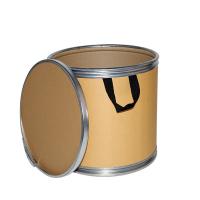 China 19 Gallon Fiber Shipping Barrels Fiber Cover W Lever Lock Ring Firm Handle Fiber Paper Drum for sale