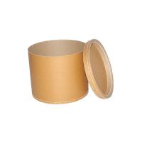 China Sturdy Seamless Paper Fiber Drum Metal Free 5 Gallon Fiber Drum for sale