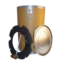 China 250kg Welding Wire Drum Zinc Aluminum Alloy 51cm Fiber Drum Barrel for sale