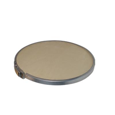 China 36cm Fiber Drum Lids Plywood Lid Welding Wire Containers For Food Chemical Storage for sale