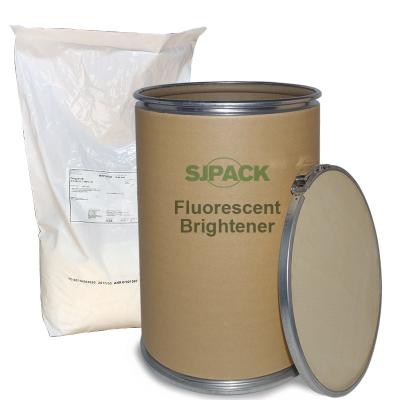 China Fluorescent Whitening Agent (FWA) Kraft Paper Drum | UV-Light Protective | 25kg Chemical Packaging | Moisture-Proof & Customizable for sale