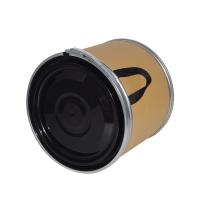 China Leak-Proof 20L Fiber Drum | Black Lid + Plywood Base | Cost-Effective Shipping From Shanghai, China for sale