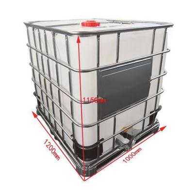 China Wholesale 1000L IBC Totes, New & In Stock! | White FDA-Compliant PP Industrial Bulk Containers for sale