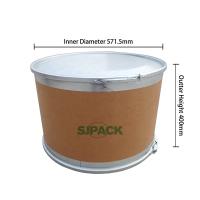 China Hot Melt Glue Fiber Drum 571.5mm Diameter Eco-Friendly Kraft Paper for sale