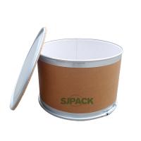 China Hot Melt Glue Fiber Drum 571.5mm Diameter Eco-Friendly Kraft Paper for sale
