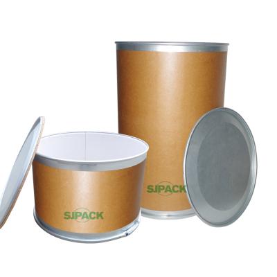 China Hot Melt Glue Fiber Drum 400mm 900mm Height Kraft Paper Storage for sale