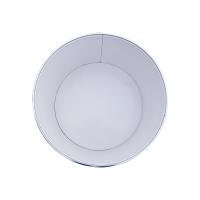 China 90L Hot Melt Glue Fibre Drum with Steel Cover - 571.5mm Diameter for sale