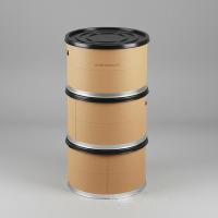 China Stackable When Closed Fiber Drum Designed with Removable or Tight-fitting Lid Offering Granules Storage and Logistics Handling Capabilities for sale