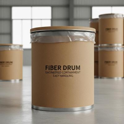 China Optional Polyethylene Or Foil Lining Fiberboard Transport Drum Fiber Drum Engineered To Provide Containment And Easy Handling for sale