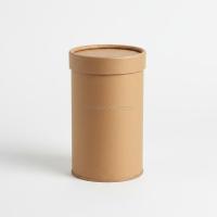 China Removable Lidtype Fiberboard Cylindrical Container High Strength Fiberboard Container Offering Protection and Easy Access for sale
