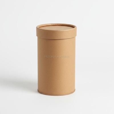 China Removable Lidtype Fiberboard Cylindrical Container High Strength Fiberboard Container Offering Protection and Easy Access for sale