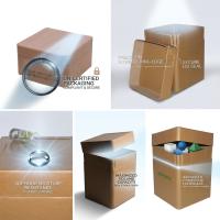 China Lightweight Alternative 20 Gallon Square Fiber Drum Steel Drum Replacement Kraft Paper Industrial Container for sale