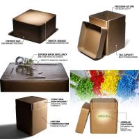 China UN 4G-X Certified 15 Gallon Square Fiber Drum Waterproof Sealed Container 37cm Industrial Chemical Storage for sale