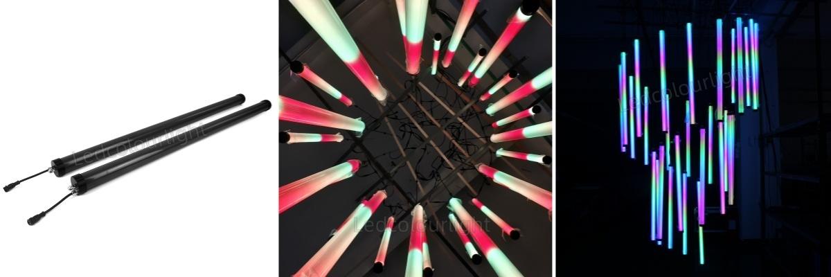 50mm pixel tube lights