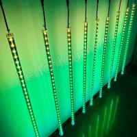 China 30mm 1M RGB Pixel 3D LED Meteor Light Tube for Theme Parks and Festivals for sale
