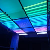China Outdoor 50mm Diameter 360 DMX RGB Pixel Light Tube with 120 LEDs for sale