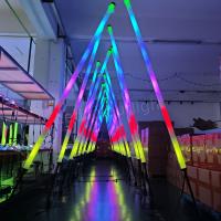 China 50mm 2m Length DMX Control RGB Programmable LED Standing Tube Lights for sale