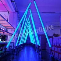 China 50mm 2m Length DMX Control RGB Programmable LED Standing Tube Lights for sale