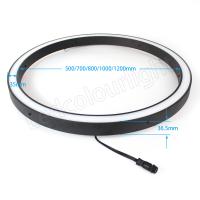 China Stage Lighting 700mm Artnet DMX RGB RGBW LED Video Programmable Pixel Ring Light for sale