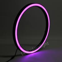 China Stage Lighting 700mm Artnet DMX RGB RGBW LED Video Programmable Pixel Ring Light for sale