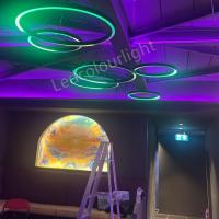 China Stage Lighting 700mm Artnet DMX RGB RGBW LED Video Programmable Pixel Ring Light for sale