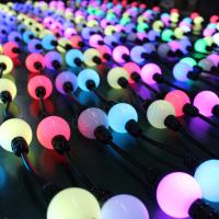 China 50mm 3D Solid Ball LED Pixel Ball Durable DMX512 Stage Nightclubs Lights RGB LED Ball Light for sale