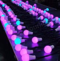 China DMX512 Programmable 60mm LED Pixel Bulb RGB Pixel Light Bulb Designed in Lighting Projects for sale
