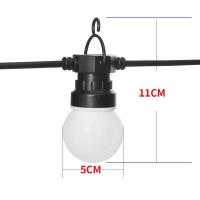 China 360 Degree RGB Pixel Light Bulb Dynamic Colorful DMX 50mm Pixel Bulb String Light for sale