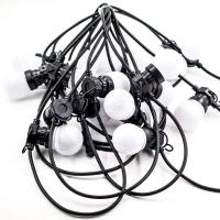 China 360 Degree RGB Pixel Light Bulb Dynamic Colorful DMX 50mm Pixel Bulb String Light for sale