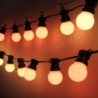 China 360 Degree RGB Pixel Light Bulb Dynamic Colorful DMX 50mm Pixel Bulb String Light for sale