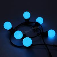 China 360 Degree RGB Pixel Light Bulb Dynamic Colorful DMX 50mm Pixel Bulb String Light for sale