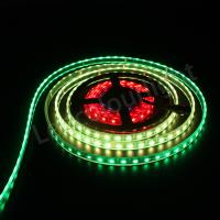China IP68 Waterproof WS2811 RGB 5050 SMD DC24V Flexible LED Strip Lights for sale