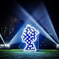 China Art Museum 300mm Addressable DMX Hanging LED RGB Artnet Pixel Sphere Ball Lights for sale