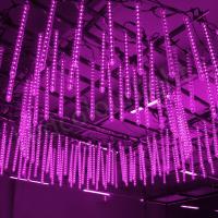China 30mm LED Meteor Lights LED Hanging Tube for Christmas Tree Outdoor Decoration for sale