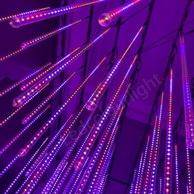 China 30mm LED Meteor Lights LED Hanging Tube for Christmas Tree Outdoor Decoration for sale