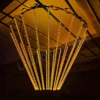 China 30mm LED Meteor Lights LED Hanging Tube for Christmas Tree Outdoor Decoration for sale