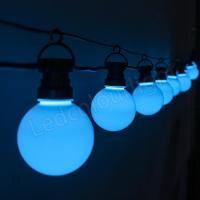 China 360 Degree 80mm DMX Bulb Light RGB RGBW Festoon LED Pixel String Light for sale