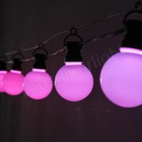 China 360 Degree 80mm DMX Bulb Light RGB RGBW Festoon LED Pixel String Light for sale