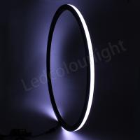 China Programmable Side Emitting RGB Circular Light DMX RGBW LED Pixel Ring Light for sale