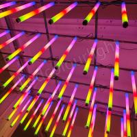 China RGB Stage Lights 360° DMX LED 3D Tube Pixel Lighting Ceiling Hanging Decoration for sale