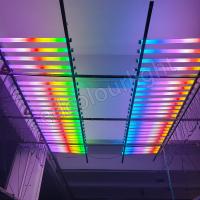 China RGB Stage Lights 360° DMX LED 3D Tube Pixel Lighting Ceiling Hanging Decoration for sale