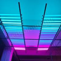 China RGB Stage Lights 360° DMX LED 3D Tube Pixel Lighting Ceiling Hanging Decoration for sale