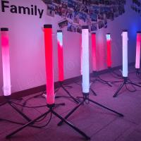 China Stage Lighting 50mm Diameter DMX Digital Addressable LED Pixel Standing Tube Light for sale
