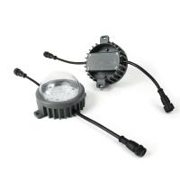 China Outdoor IP68 100mm DC24V DMX RGB LED Pixel Dot Light for Facade Landscape for sale